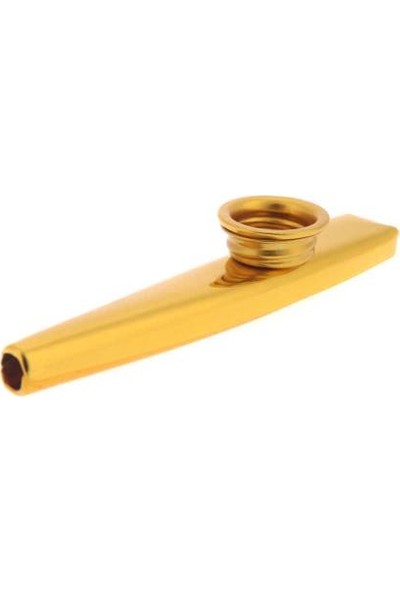 Stmk1 Metal Kazoo - Sarı Altın Kazoo Alüminyum Alaşım