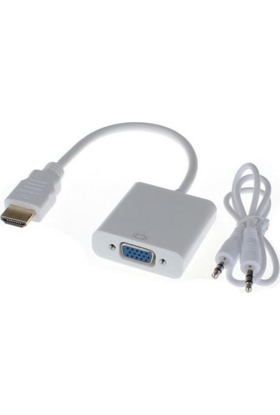 BST HDMI To VGA Ses Girişli Çevirici