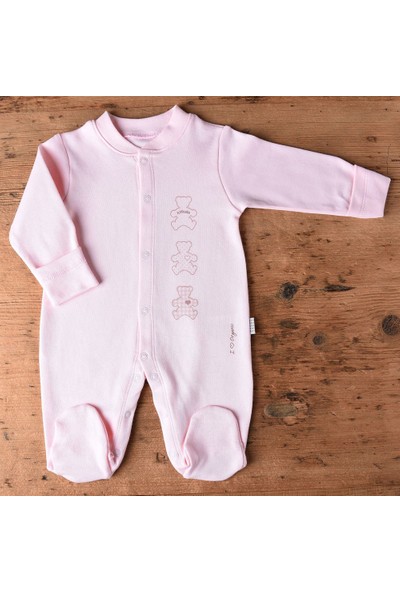 Kiti Kate S76230 Organik Önden Çıtçıtlı Bebek Tulum