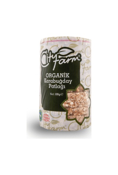 City Farm Organik Karabuğday Patlağı 100 gr City Farm Organik Karabuğday Patlağı 100 gr