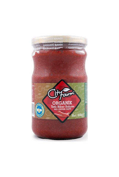 City Farm Organik Biber Salçası 610 gr