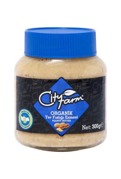 City Farm Organik Yer Fıstığı Ezmesi 300 gr