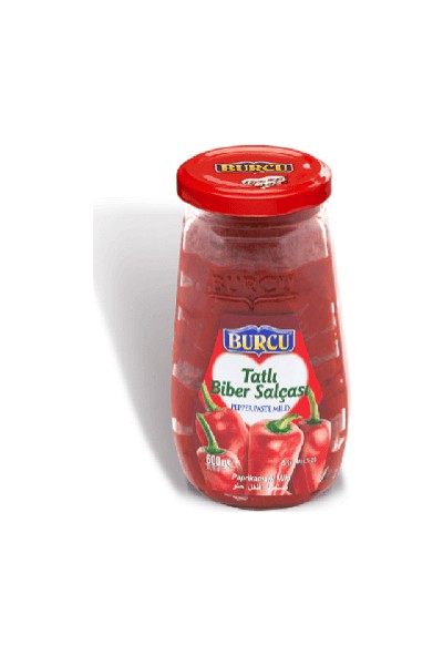Burcu Tatlı Biber Salçası 600 gr