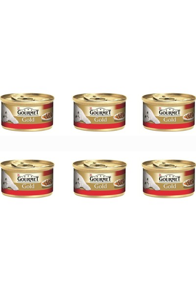 Gourmet Gold Parça Etli Sıgır Etli 85 Gr x 6 Adet Gourmet Gold Parça Etli Sıgır Etli 85 Gr x 6 Adet