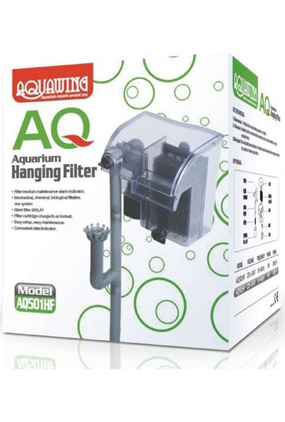 Aquawing AQ501HF Şelale Filtre 8W 500L/H Aquawing AQ501HF Şelale Filtre 8W 500L/H