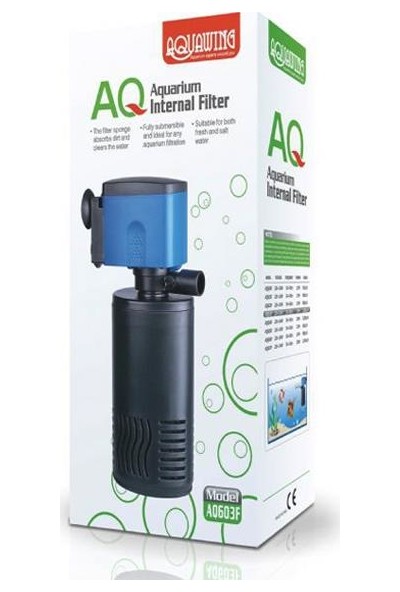 Aquawing AQ603F İç Filtre 20W 1200L/H Aquawing AQ603F İç Filtre 20W 1200L/H