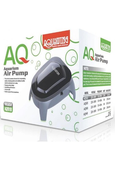 Aquawing AQ918 Tek Çıkışlı Hava Motoru 2,5W Aquawing AQ918 Tek Çıkışlı Hava Motoru 2,5W