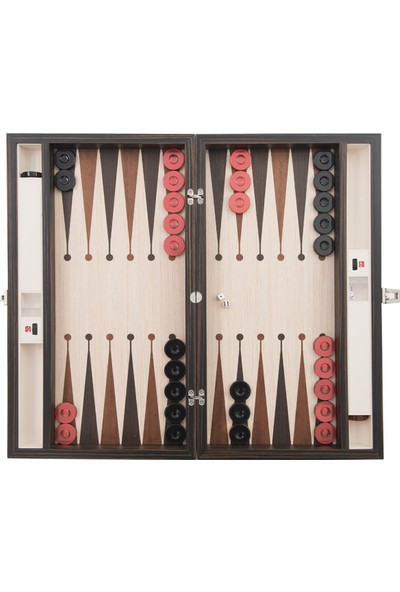 Sy Tavla Ahşap Zemin Tavla Era35Abanoz Vişne