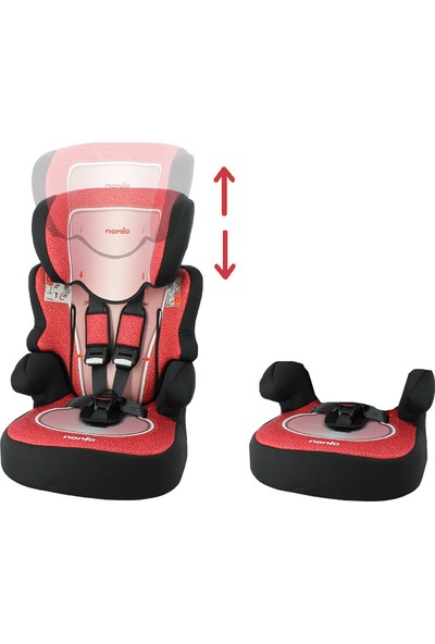 Nania Beline 9 - 36 kg Oto Koltuğu - Red