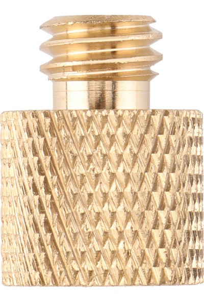 Tripod Vida Adaptörü, 1/4 İnçtripod Vidasını 3/8 İnçe Dönüştürücü Vida Adaptörü Gold Tripod Vida Adaptörü, 1/4 İnçtripod Vidasını 3/8 İnçe Dönüştürücü Vida Adaptörü Gold