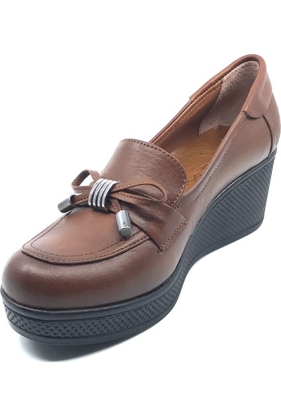 Pianoluce Deri Taba Kadın Ayakkabı Pla38-205