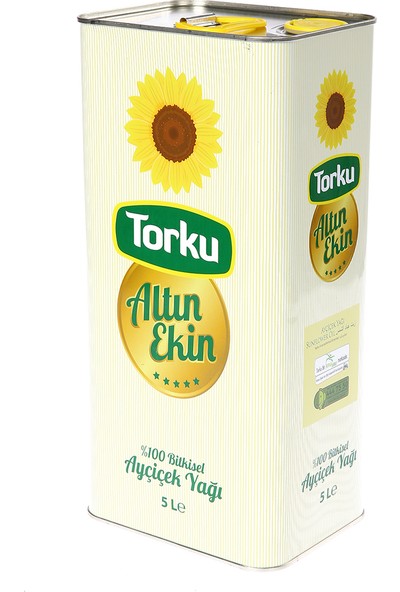 Torku Ayçiçek Yağı Altın Ekin 5 Lt Torku Ayçiçek Yağı Altın Ekin 5 Lt