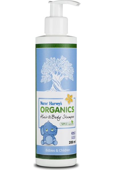 Nurse Harvey's Organik Bebek Şampuanı 200 ml