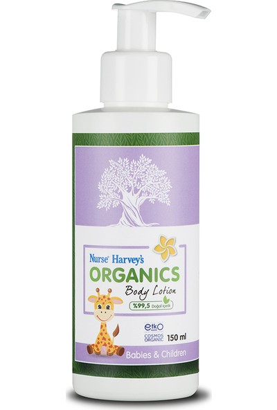 Nurse Harvey's Organik Vücut Losyonu 150 ml