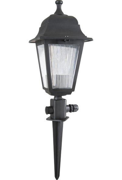 Modelight Optik Çime Saplama Kare Siyah