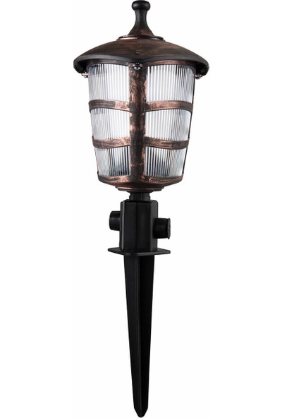 Modelight Optik Çime Saplama Üçgen Bakır