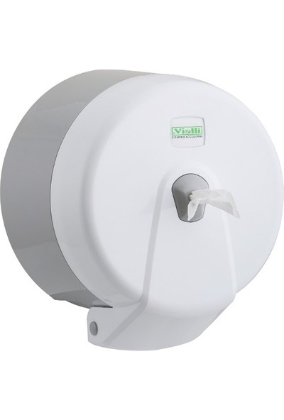 Vi̇alli̇ Mini Cimri İçten Çekmeli Tuvalet Kağıdı Dispenseri Beyaz K3
