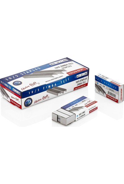 Mimaks Zımba Teli No:10 Nikel (10'lu Paket) Mimaks Zımba Teli No:10 Nikel (10'lu Paket)