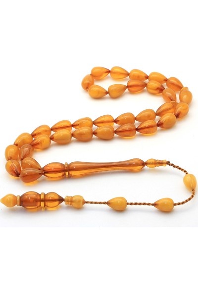 Tesbih Deposu Damla Kesim Polonya Kehribar Tesbih - Konyak Tesbih Deposu Damla Kesim Polonya Kehribar Tesbih - Konyak