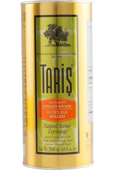 Tariş 2 lt Kuzey Ege Natürel Sızma Zeytinyağı