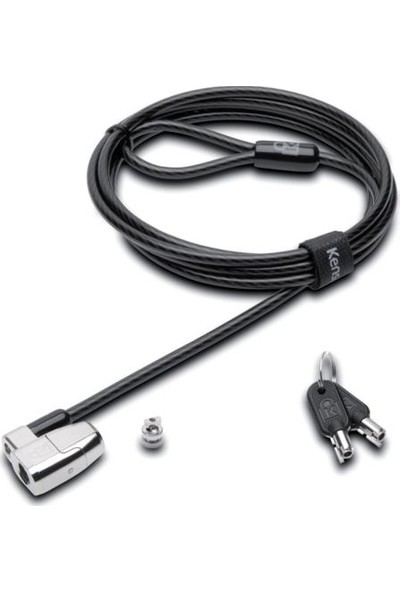 Kensington Clicksafe® 2.0 Anahtarlı Laptop Kilidi K64435WW