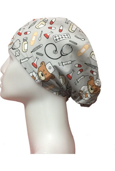 Oz Öz Doktor Hemşire Aşçı Hastane Bonesi Bandana