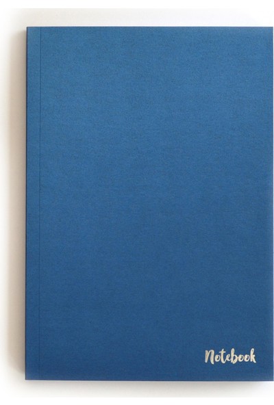 Pulp Sparkle Blue Çizgisiz Defter (A5)