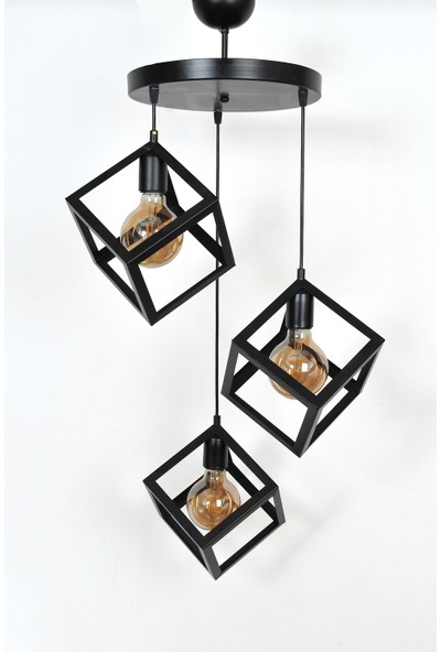 Hepsiniver Lorinda 3'lü Sarkıt Avize