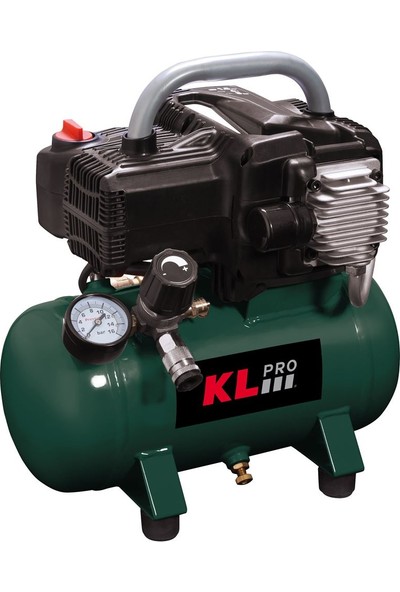 Klpro KLK6 1.5HP 6Lt 8Bar Yağsız Hava Kompresörü