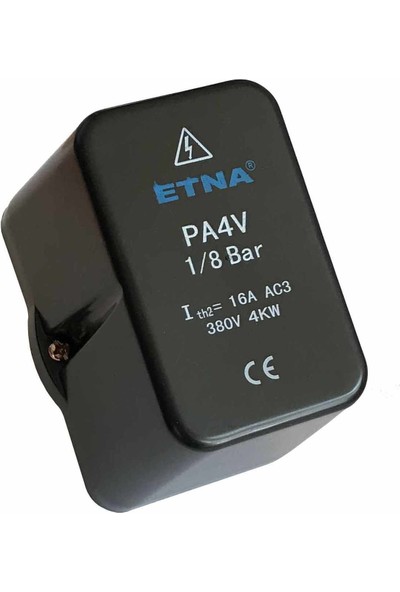 Etna Basınç Kontrol Şalteri (Otomatiği) 1/8 Bar Etna Basınç Kontrol Şalteri (Otomatiği) 1/8 Bar