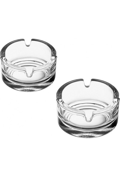 Paşabahçe Bistro 2Li Sade Cam Mini Küllük Paşabahçe Bistro 2Li Sade Cam Mini Küllük