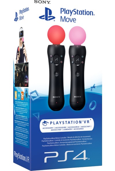 Sony Playstation Vr Move Controller Twin Pack Sony Playstation Vr Move Controller Twin Pack