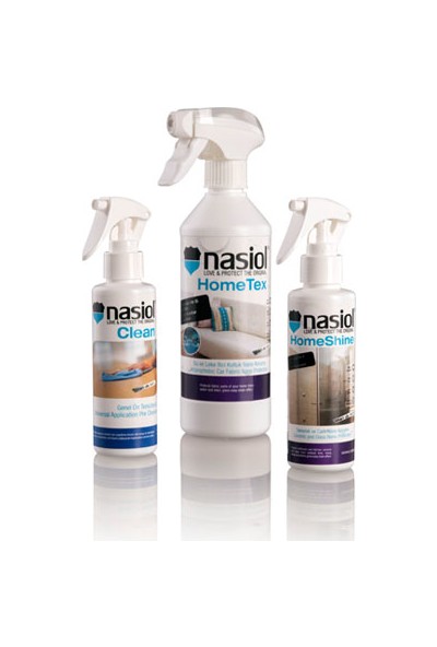 Nasiol Ev Bakım Paketi - Cam, Tekstil ve Sert Yüzey Nano Koruma Nasiol Ev Bakım Paketi - Cam, Tekstil ve Sert Yüzey Nano Koruma