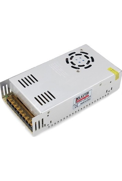 Polaxtor Metal Kasa 12V 30A Trafo Fanlı Şerit Led Güvenlik Kamera Adaptörü Polaxtor Metal Kasa 12V 30A Trafo Fanlı Şerit Led Güvenlik Kamera Adaptörü