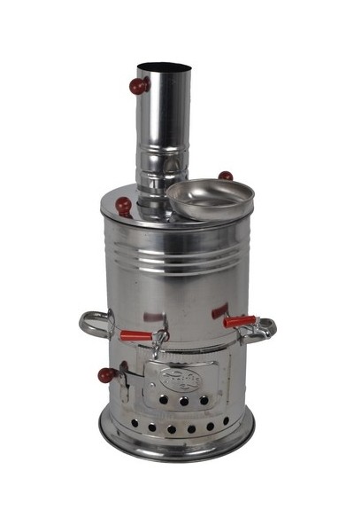 Zarif İş Semaver 3,5 Lt. Çift Musluk Zarif İş Semaver 3,5 Lt. Çift Musluk