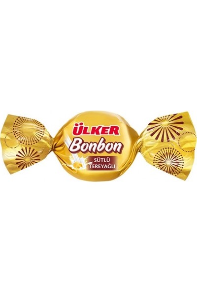 Ülker Sütlü & Tereyağlı Bonbon Şekerleme 1000 gr Ülker Sütlü & Tereyağlı Bonbon Şekerleme 1000 gr