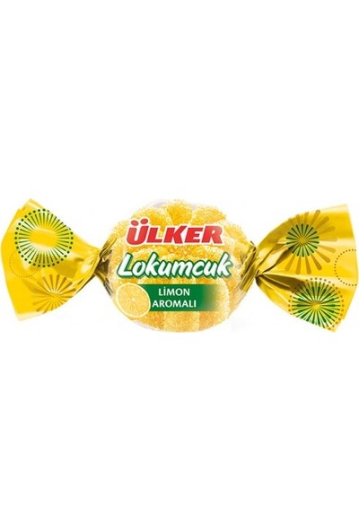 Ülker Lokumcuk Limon Aromalı Yumuşak Şekerleme 1000 gr