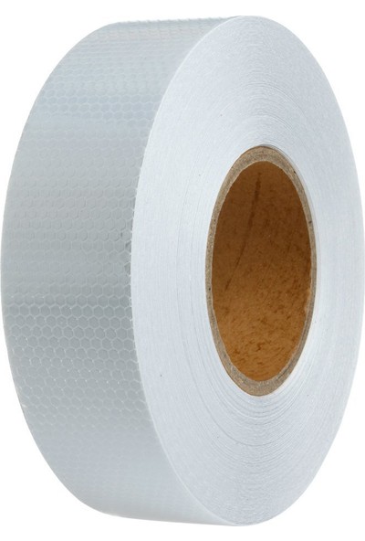 ModaCar 5 cm X 2.5 Mt Petek Desen Beyaz Fosfor Şerit 425079 ModaCar 5 cm X 2.5 Mt Petek Desen Beyaz Fosfor Şerit 425079