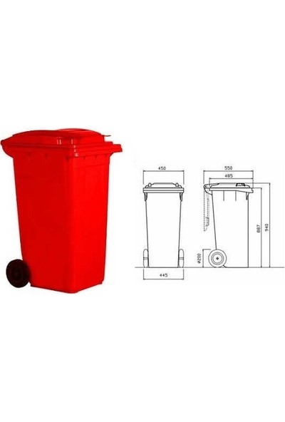 Çöp Konteyneri 120 lt Tekerlekli A+ Kalite Isıya Karşı Dayanıklı - Turuncu Çöp Kovası Çöp Konteyneri 120 lt Tekerlekli A+ Kalite Isıya Karşı Dayanıklı - Turuncu Çöp Kovası