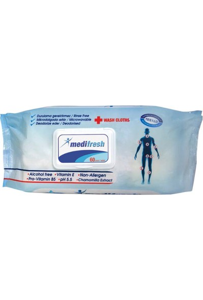 Medifresh Hasta Vücut Temizleme Bezi 12'li Fırsat Paket (7200 Yaprak) Medifresh Hasta Vücut Temizleme Bezi 12'li Fırsat Paket (7200 Yaprak)