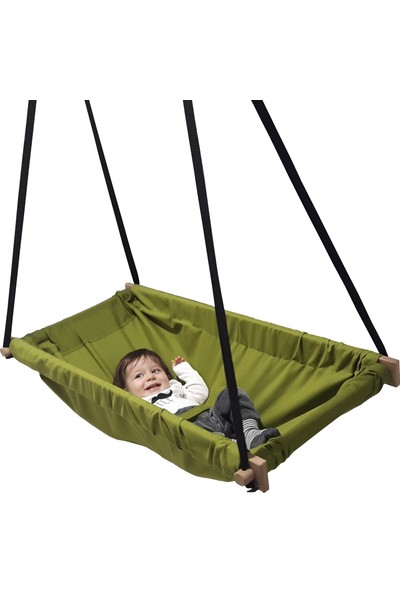 Svava Ahşap Yaylı Zıp Zıp Bebek Hamak Beşik (Yeşil) Svava Ahşap Yaylı Zıp Zıp Bebek Hamak Beşik (Yeşil)