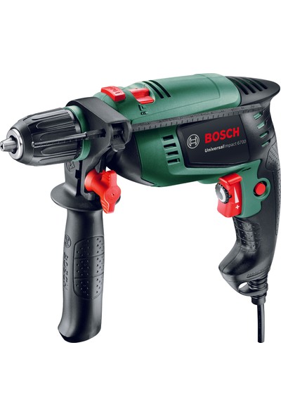 Bosch UniversalImpact 6700 Darbeli Matkap + 5 Aksesuar Seti Bosch UniversalImpact 6700 Darbeli Matkap + 5 Aksesuar Seti
