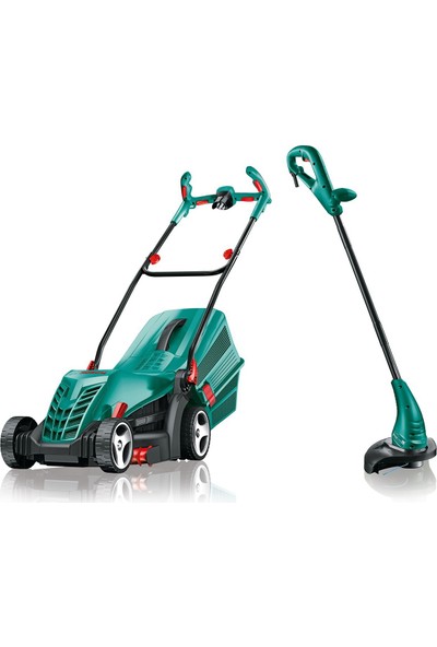 Bosch ARM 34 Çim Biçme Makinası + Art 23 SL Kenar Kesme Makinası Bosch ARM 34 Çim Biçme Makinası + Art 23 SL Kenar Kesme Makinası