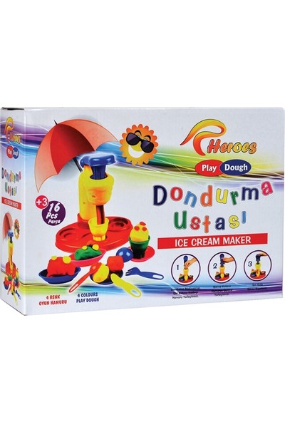 Play-Dough Dondurma Oyun Hamuru Seti 16 Parça Play-Dough Dondurma Oyun Hamuru Seti 16 Parça