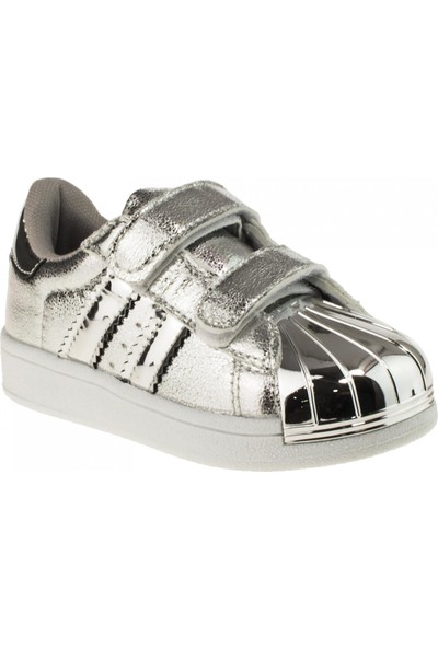 Flubber 22261 Patik Gümüş Çocuk Spor Ayakkabı
