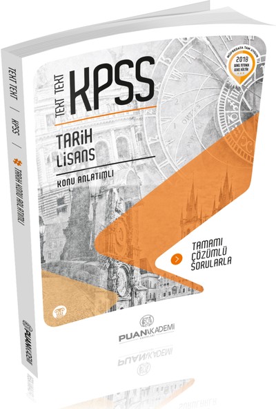 Puan Akademi 2018 KPSS Tarih Text Text Konu Anlatımlı
