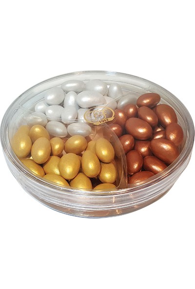Tafe Sedefli Karışık Renkli Badem Draje 225 gr Tafe Sedefli Karışık Renkli Badem Draje 225 gr