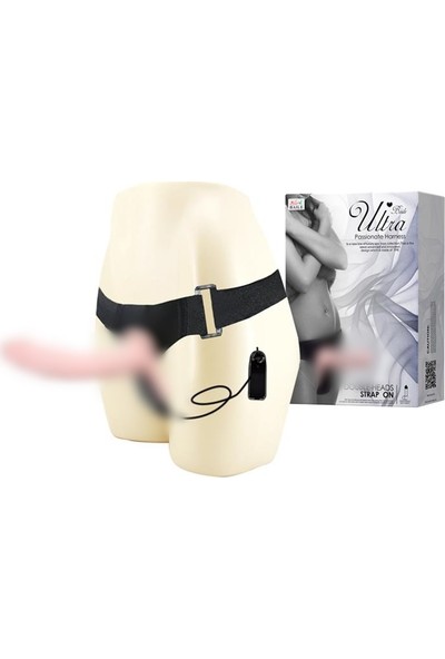 Censan Ultra Çift Taraflı Titreşimli Belden Bağlamalı Strap On Censan Ultra Çift Taraflı Titreşimli Belden Bağlamalı Strap On