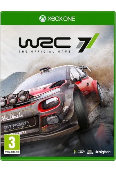 Bi̇gben Wrc 7 Xbox One Oyun