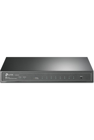 TP-Link T1500G-8T (TL-SG2008) JetStream 8-Port Gigabit Smart Switch TP-Link T1500G-8T (TL-SG2008) JetStream 8-Port Gigabit Smart Switch